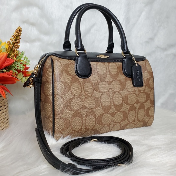 Coach | Bags | Sale Coach Mini Bennett Satchel In Sig Canvas | Poshmark